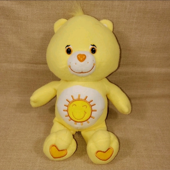 Care Bears | Toys | Funshine Sunshine Yellow Bear Care Bears 2 205 ...